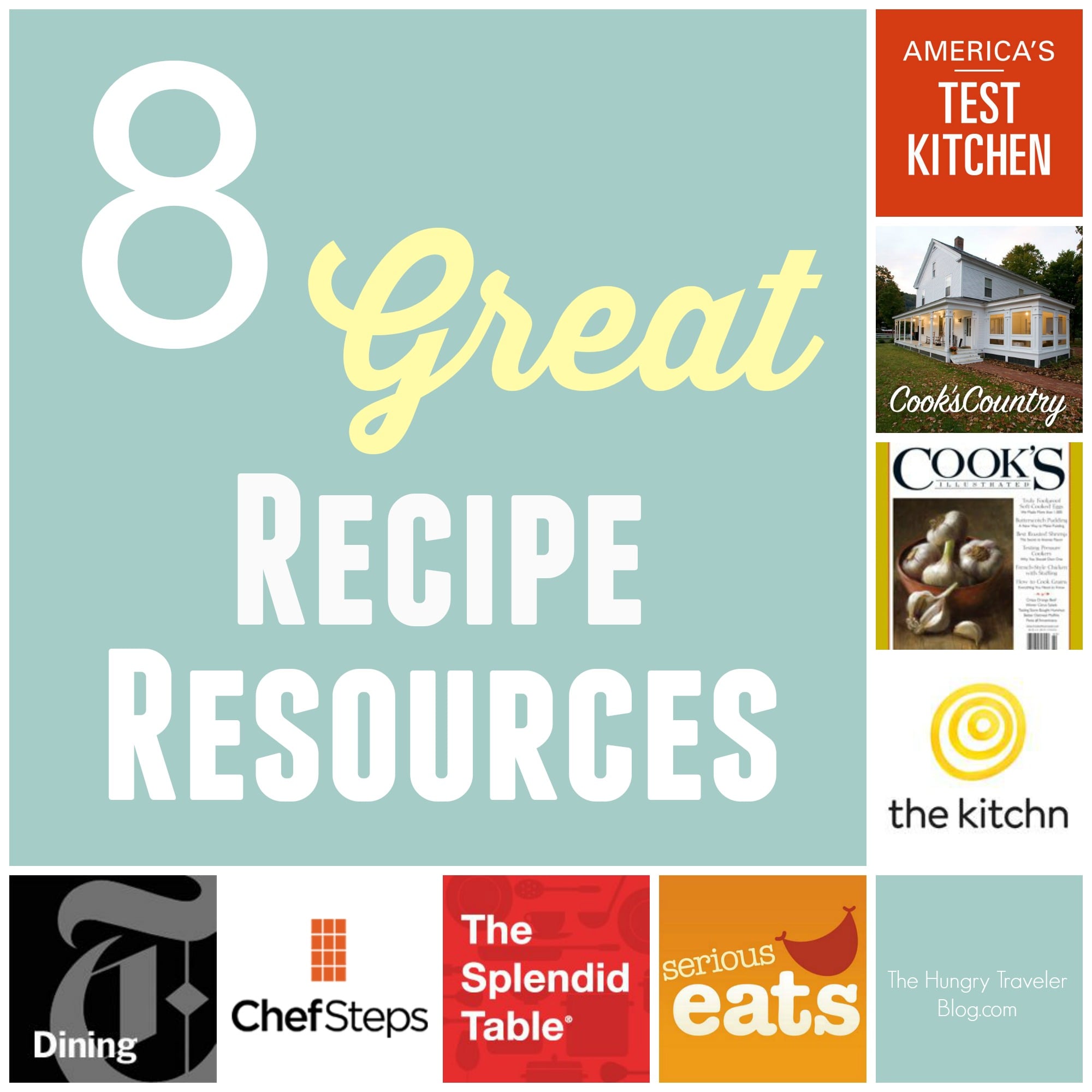 Eight Great Recipe Resources