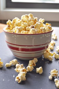 Truffle Parmesan Popcorn