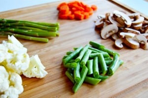 Veggie Packets: Vegetables in Parchment
