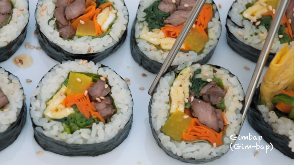 Gimbap – 5 Must Try Korean Recipes from Hungry Gopher | www ...